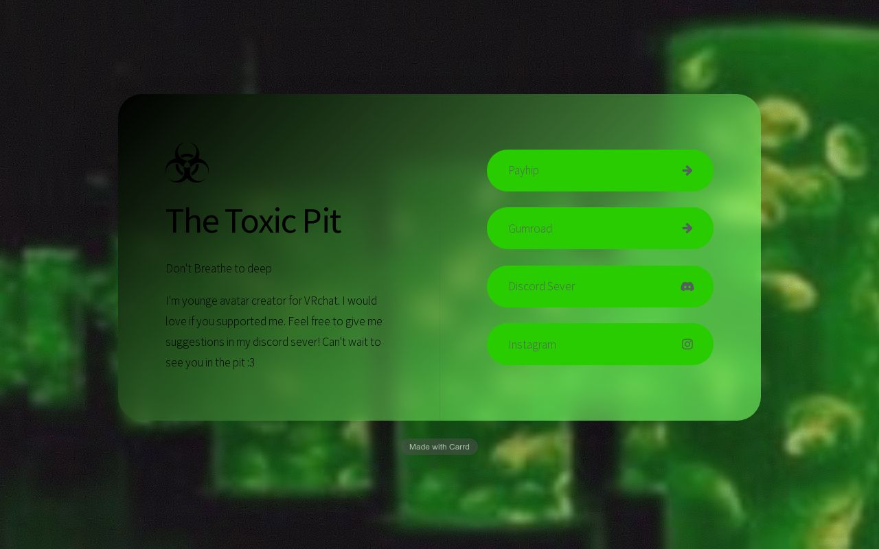The Toxic Pit
